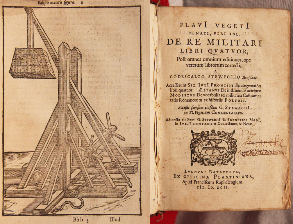 The Lanes Armoury | Original Elizabethan Book De Re Militari {Roman War ...