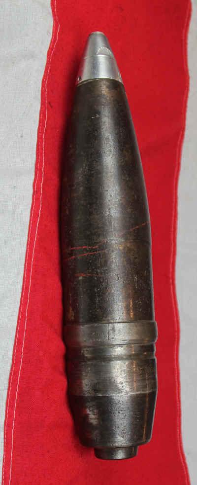 The Lanes Armoury | A Most Scarce Original German 75mm Cannon Shell ...