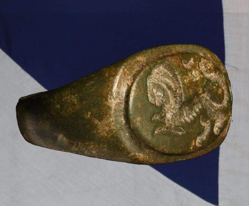 The Lanes Armoury | A Rare Original Roman Gladiator's Bronze Ring ...