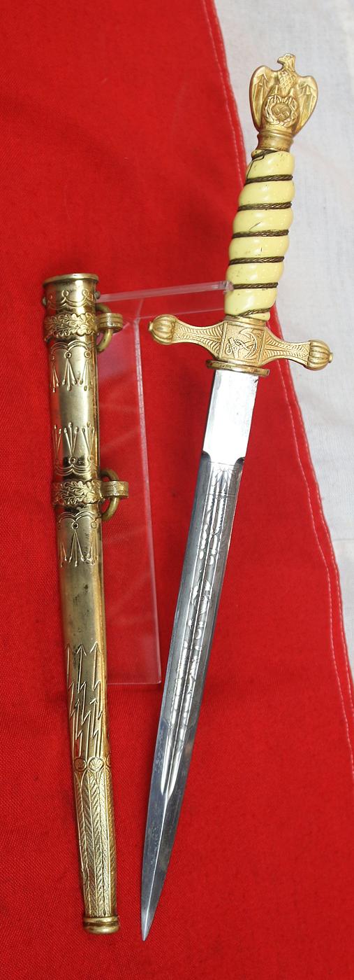 The Lanes Armoury | A Good WW2 Kriegsmarine Officer's Dirk by Carl ...