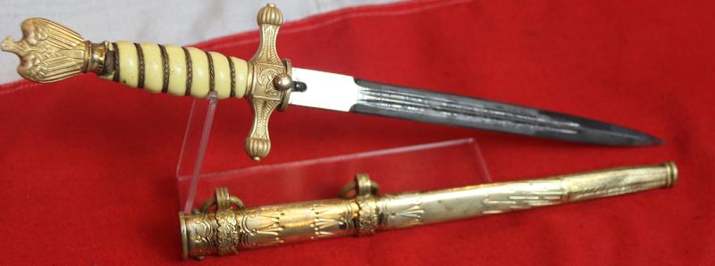 The Lanes Armoury | A Good WW2 Kriegsmarine Officer's Dirk by Carl ...