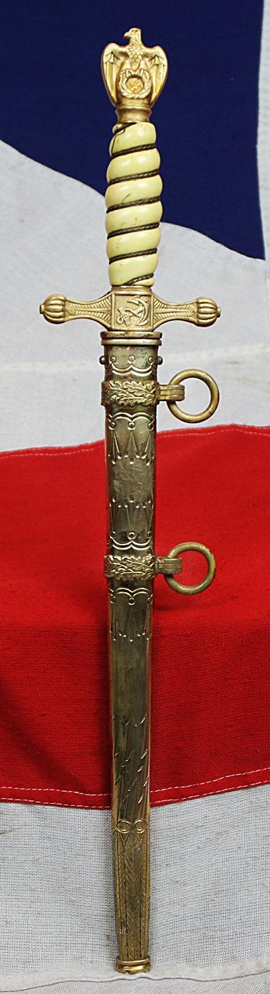 The Lanes Armoury | A Good WW2 Kriegsmarine Officer's Dirk by Carl ...