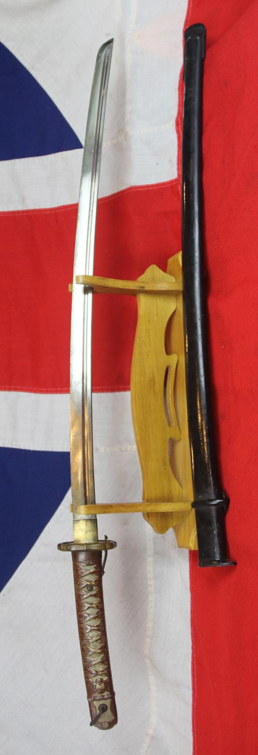 The Lanes Armoury | A Very Good and Sound WW2 Japanese NCO's Sword with ...