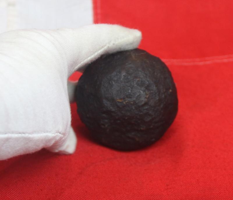 The Lanes Armoury | A French Four Pounder Cannon Ball Fired at Waterloo ...