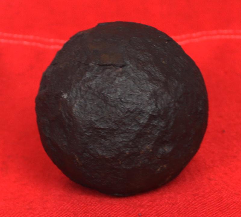 The Lanes Armoury | A French Four Pounder Cannon Ball Fired at Waterloo ...