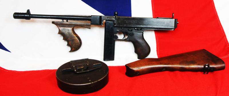 The Lanes Armoury | An Original 1928a1 Thompson 'Tommy' Submachine Gun ...